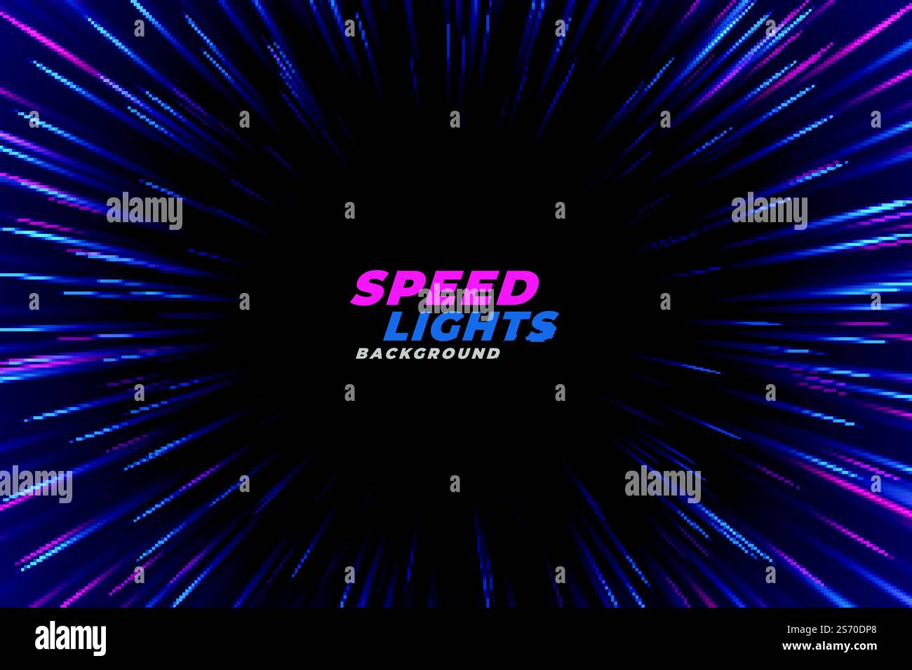 light zoom rays effect background Stock Vector Image & Art - Alamy