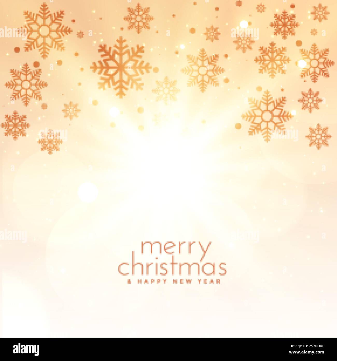 snowflakes background for merry christmas festival design Stock Vector ...