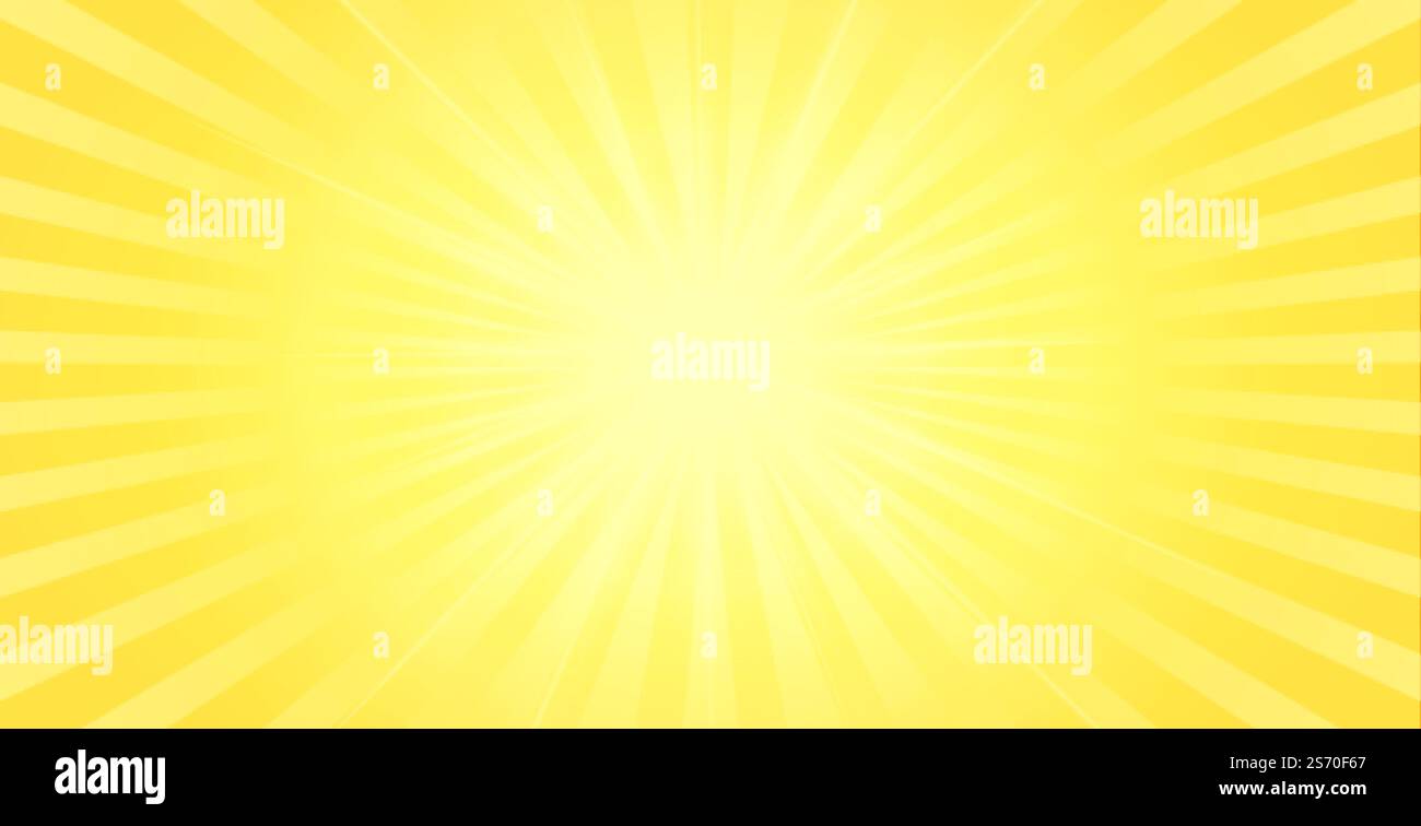 yellow background with center glowing light effect Stock Vector Image ...