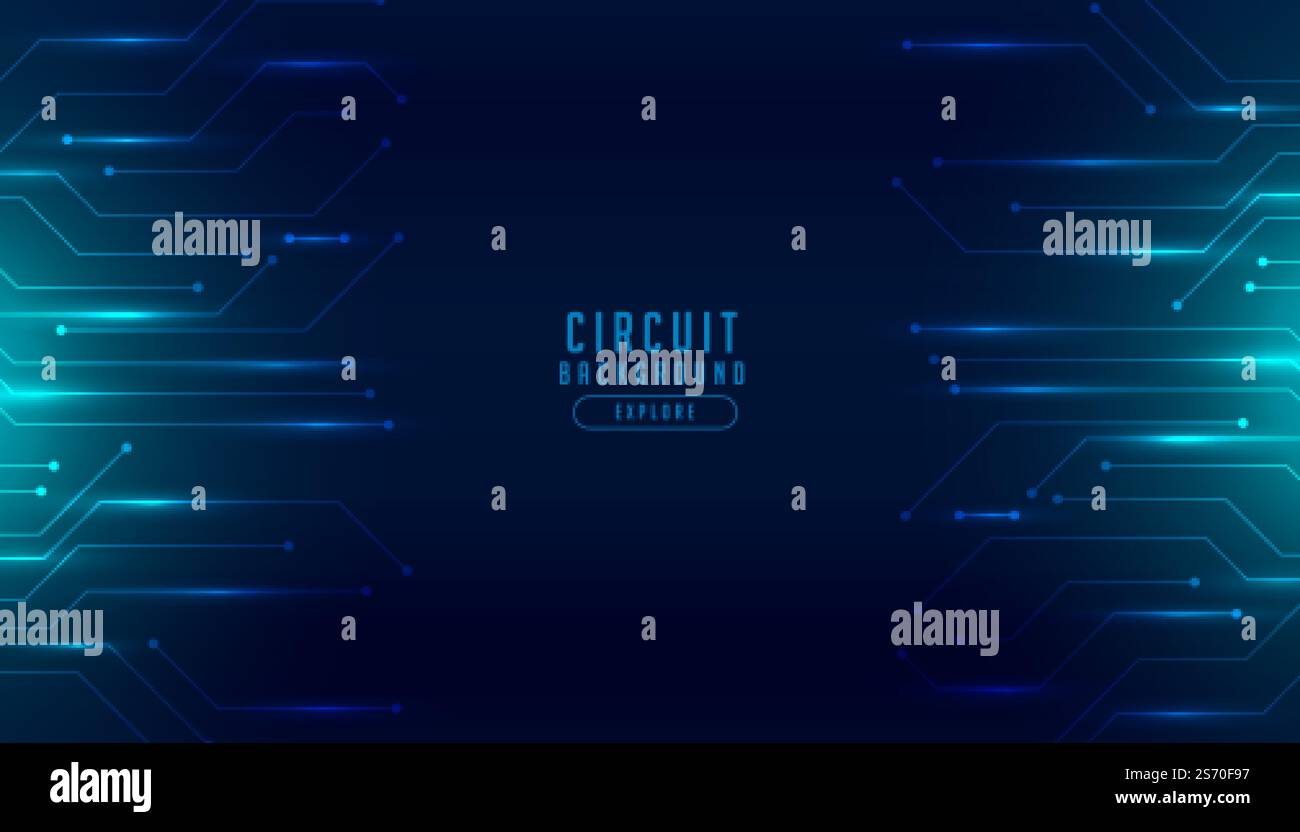 technology circuit diagram digital futuristic background design Stock ...