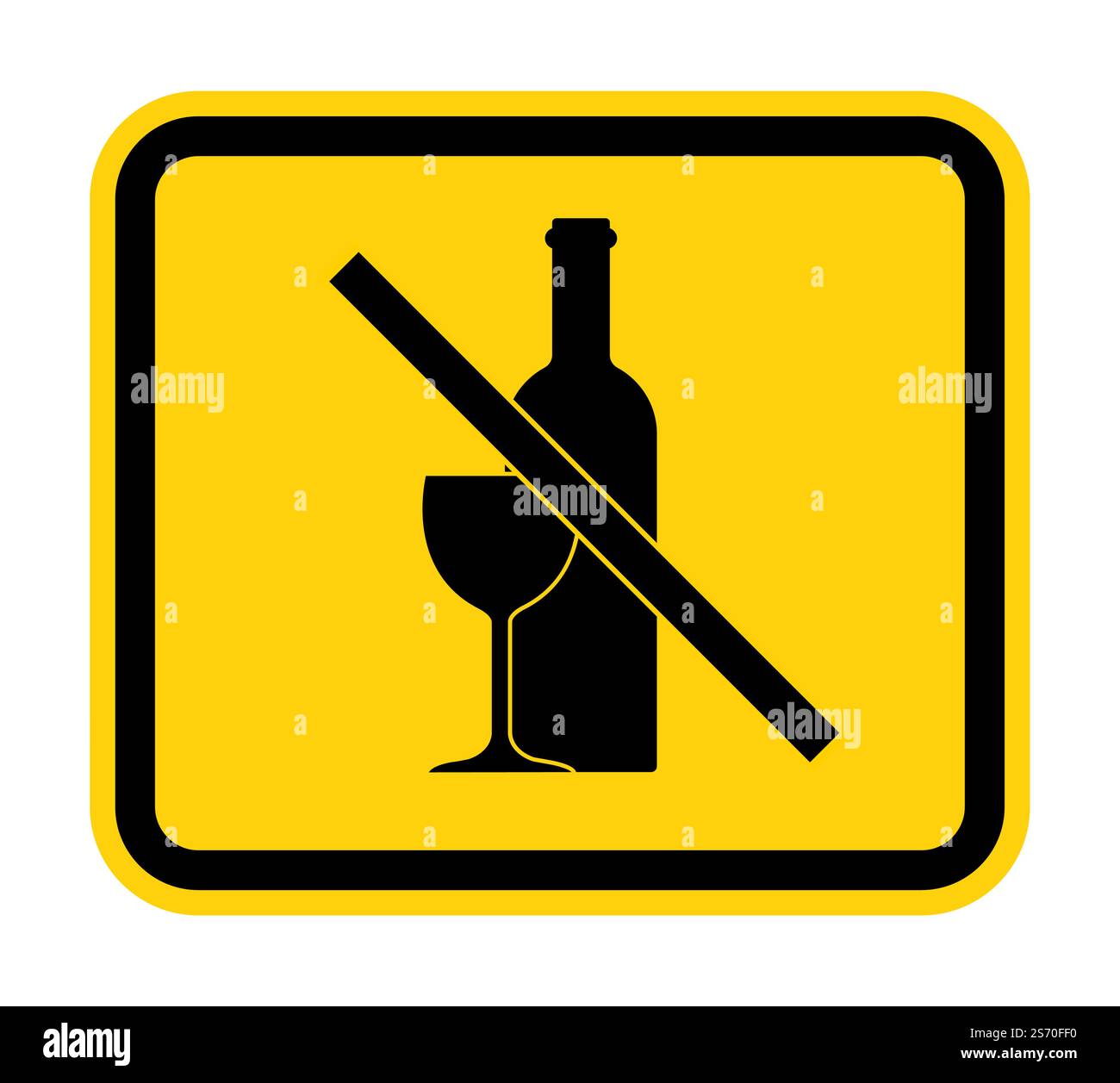 No drinking sign, no alcohol, prohibited activitive Stock Vector Image ...