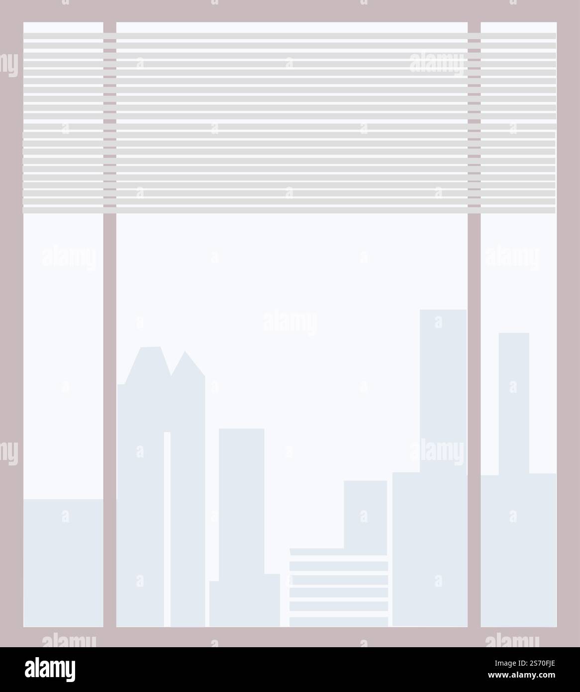 Skyscraper city city panoramic Stock Vector Images - Alamy