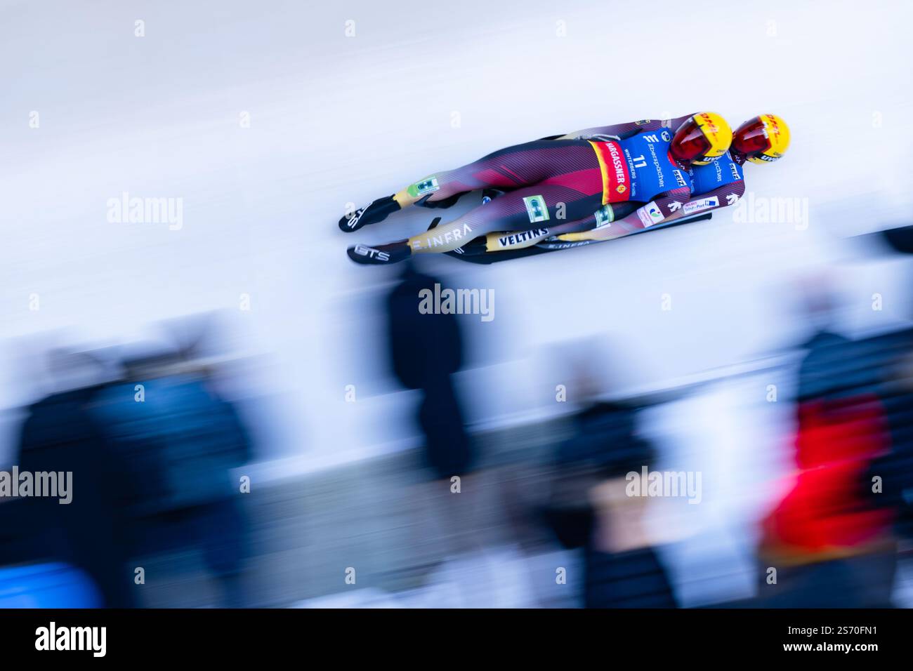 Winterberg, Germany. 18th Jan, 2025. Luge: World Cup/European ...