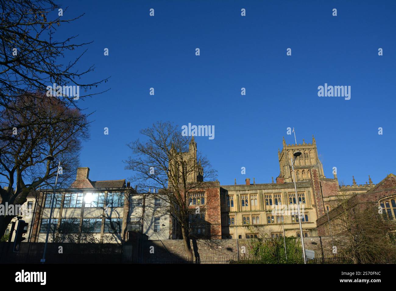 Bristol Cathedral and Cathedral Choir School. Bristol, England, United ...