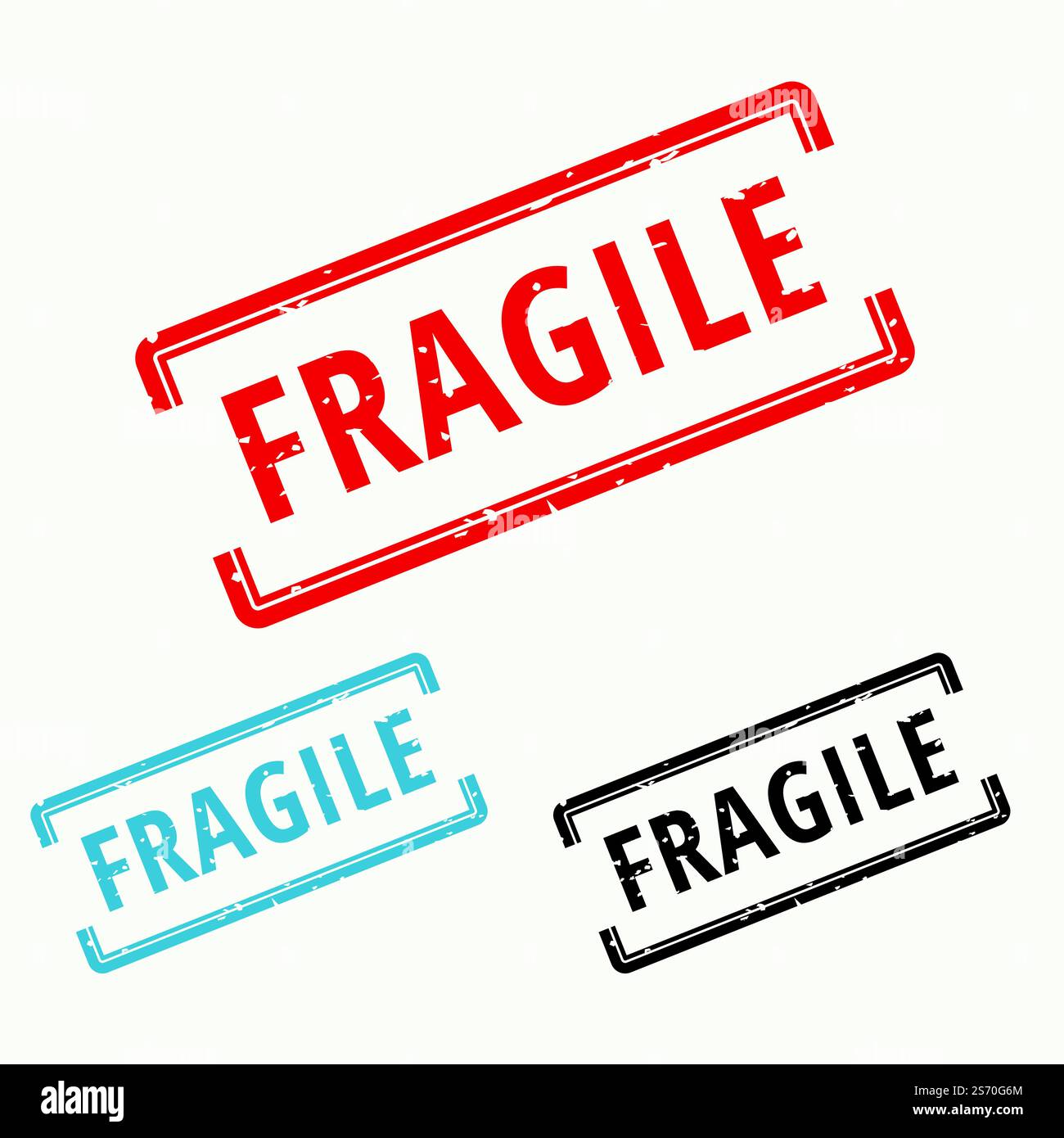 fragile rubber stamp in vector Stock Vector Image & Art - Alamy