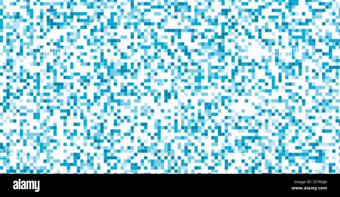 abstract blue and white pixels pattern design Stock Vector Image & Art ...