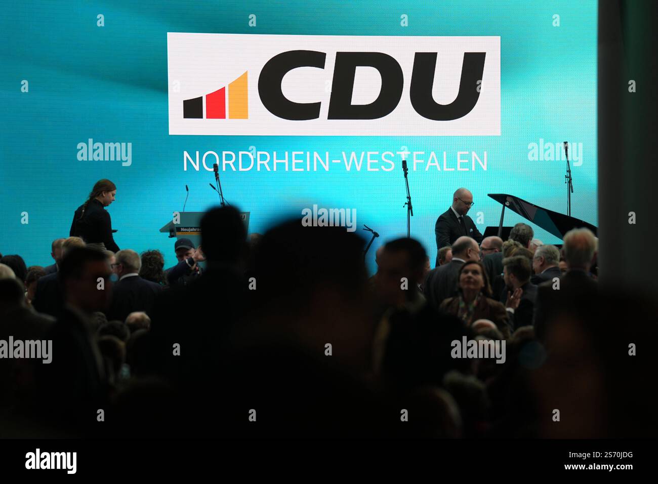 CDU NRW Neujahrsempfang mit Angela Merkel Symbolfoto und Themenfoto der CDU Nordrhein-Westfalen ...