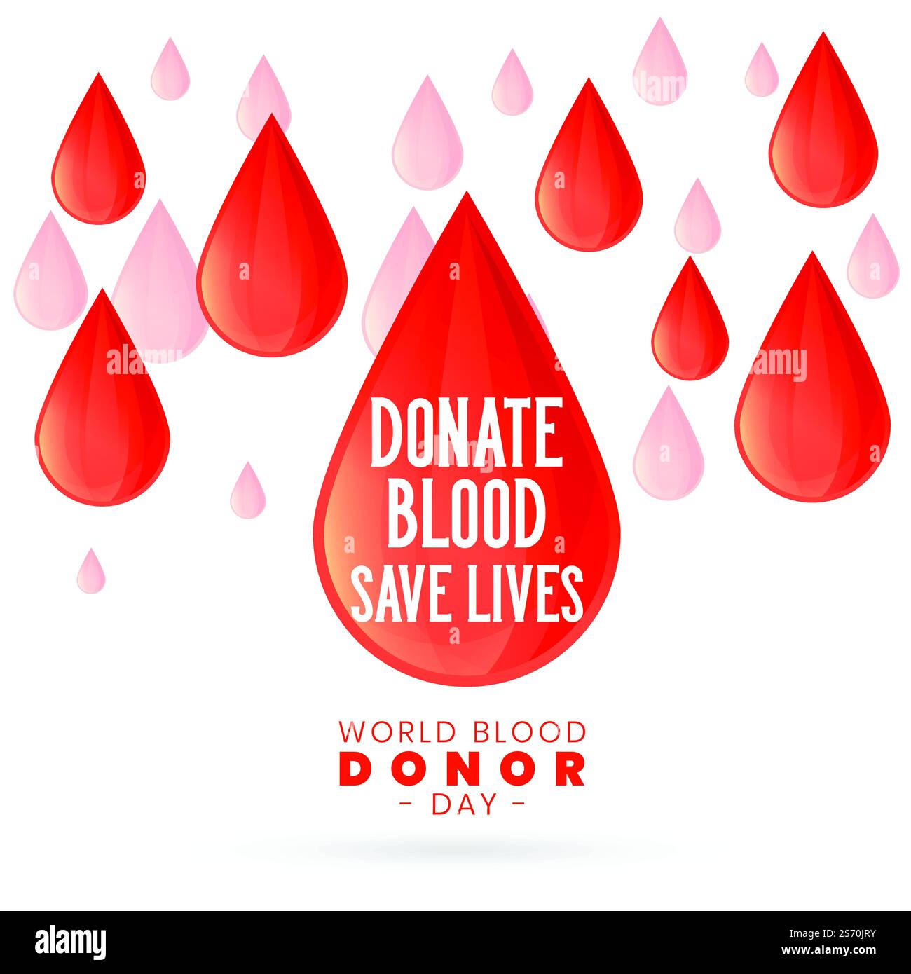 poster design for world blood donor day Stock Vector Image & Art - Alamy