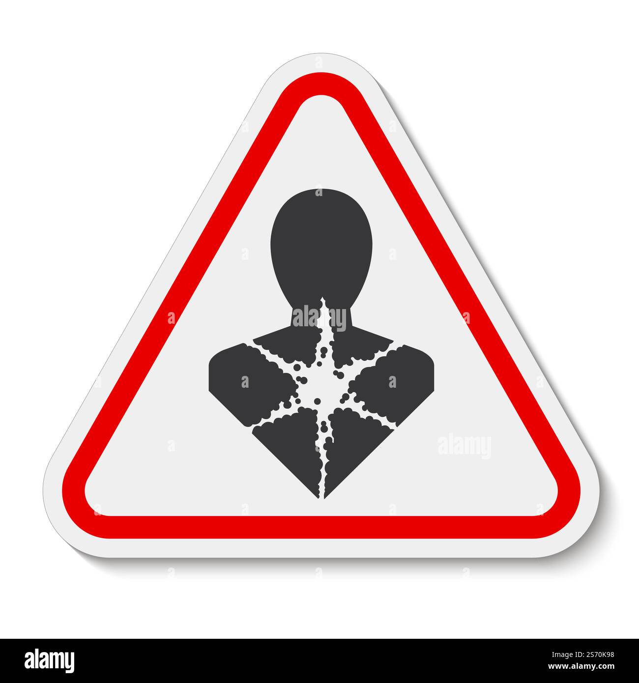Health Hazard Symbol Label,Longer Term Health Hazard,GHS Hazard ...