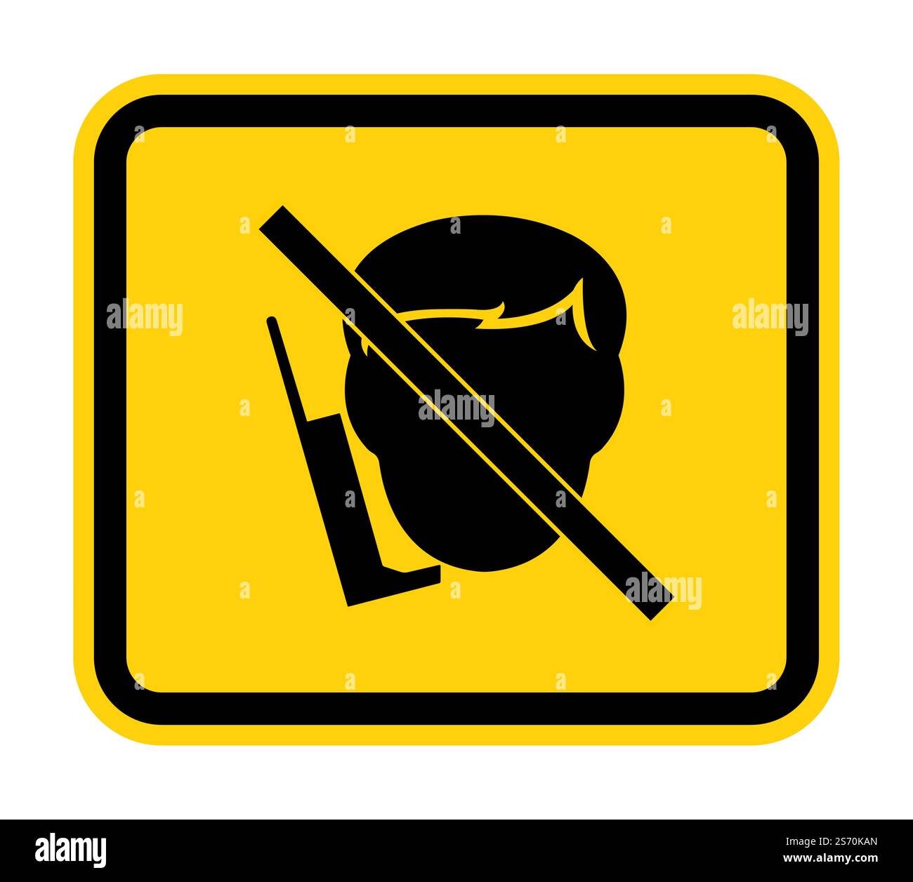 Walking Do Not Use Mobile Phone Symbol Stock Vector Image & Art - Alamy