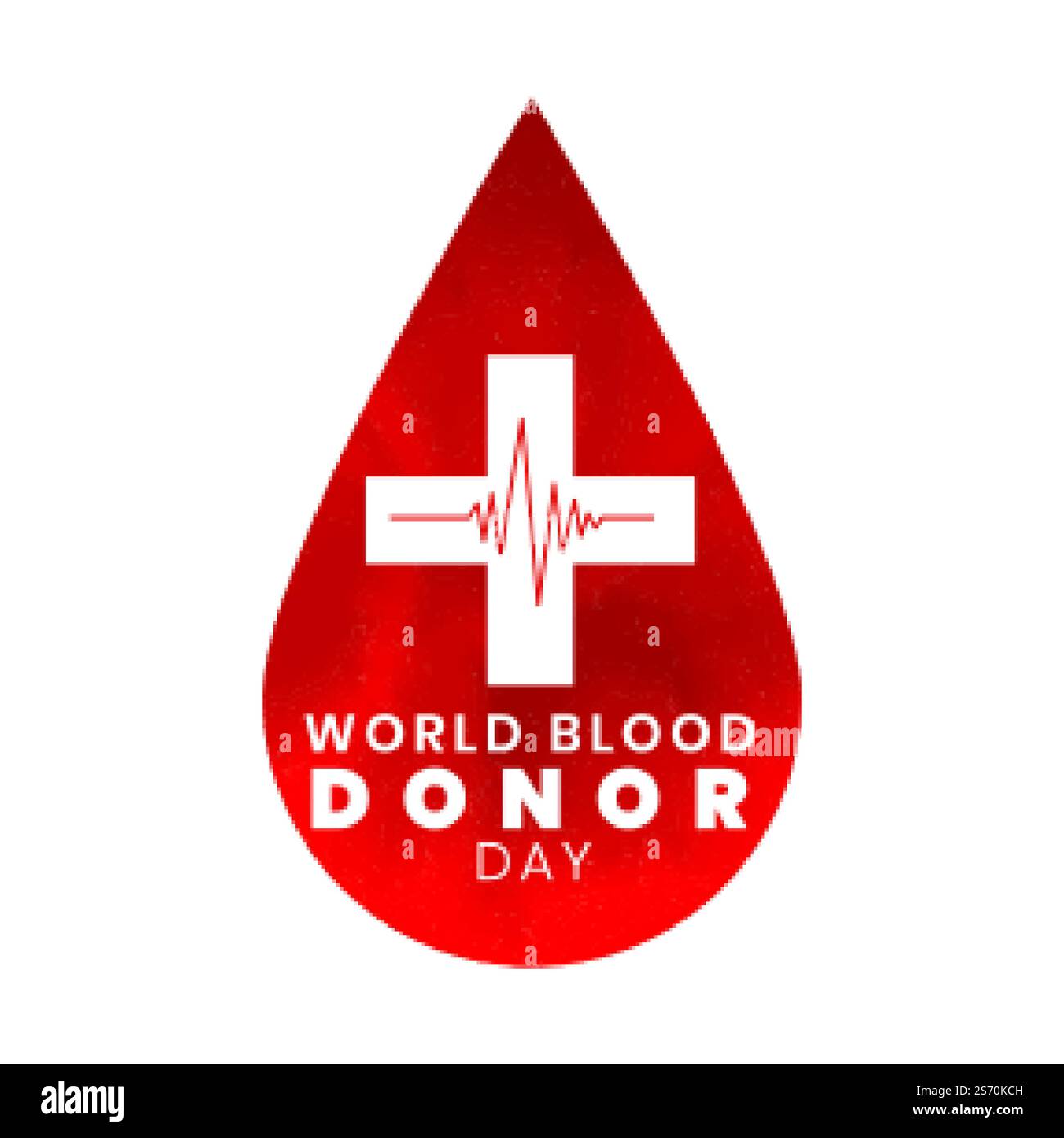 international world blood donor day awareness background Stock Vector ...