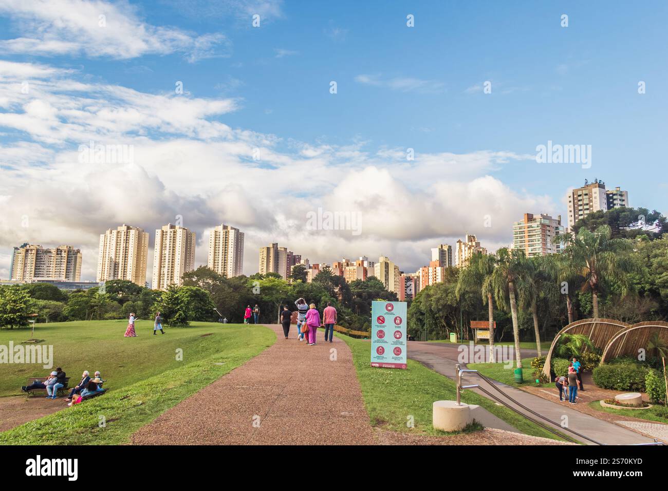 Botanical Garden of Curitiba - Parana, Brazil Stock Photo - Alamy