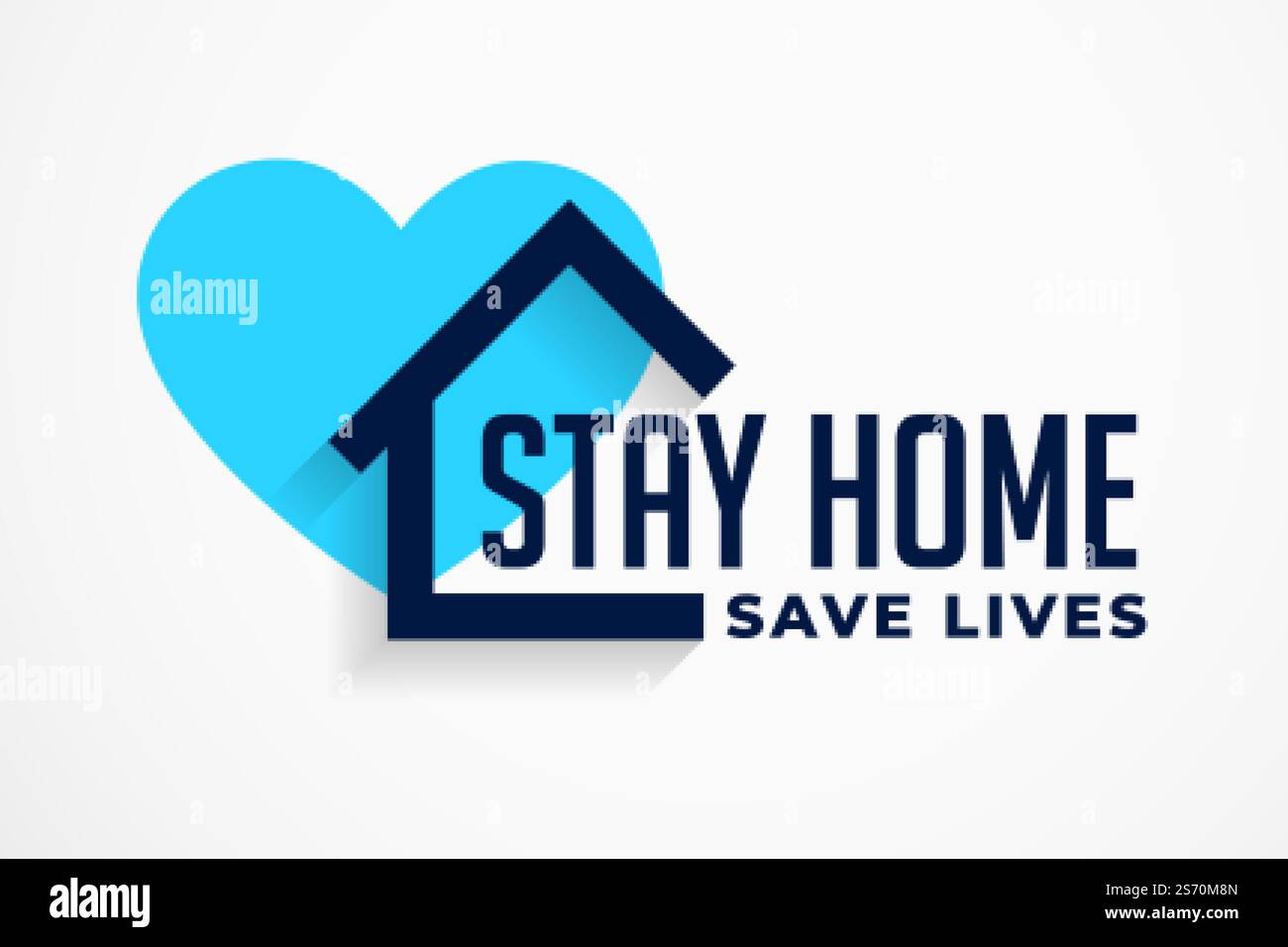stay home and save lives poster design Stock Vector Image & Art - Alamy