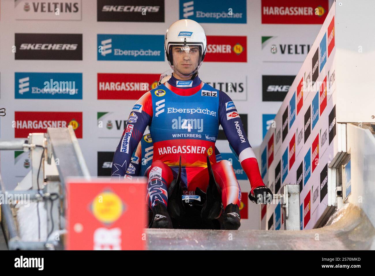 Winterberg, Deutschland. 18th Jan, 2025. Zachary Di Gregorio, Sean ...