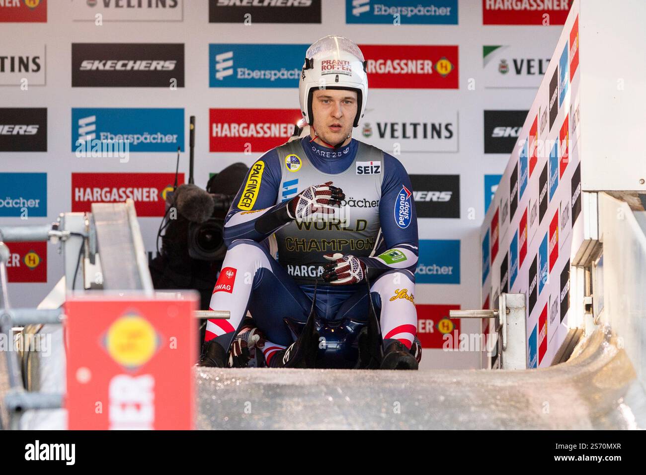 Winterberg, Deutschland. 18th Jan, 2025. Juri Thomas Gatt, Riccardo ...