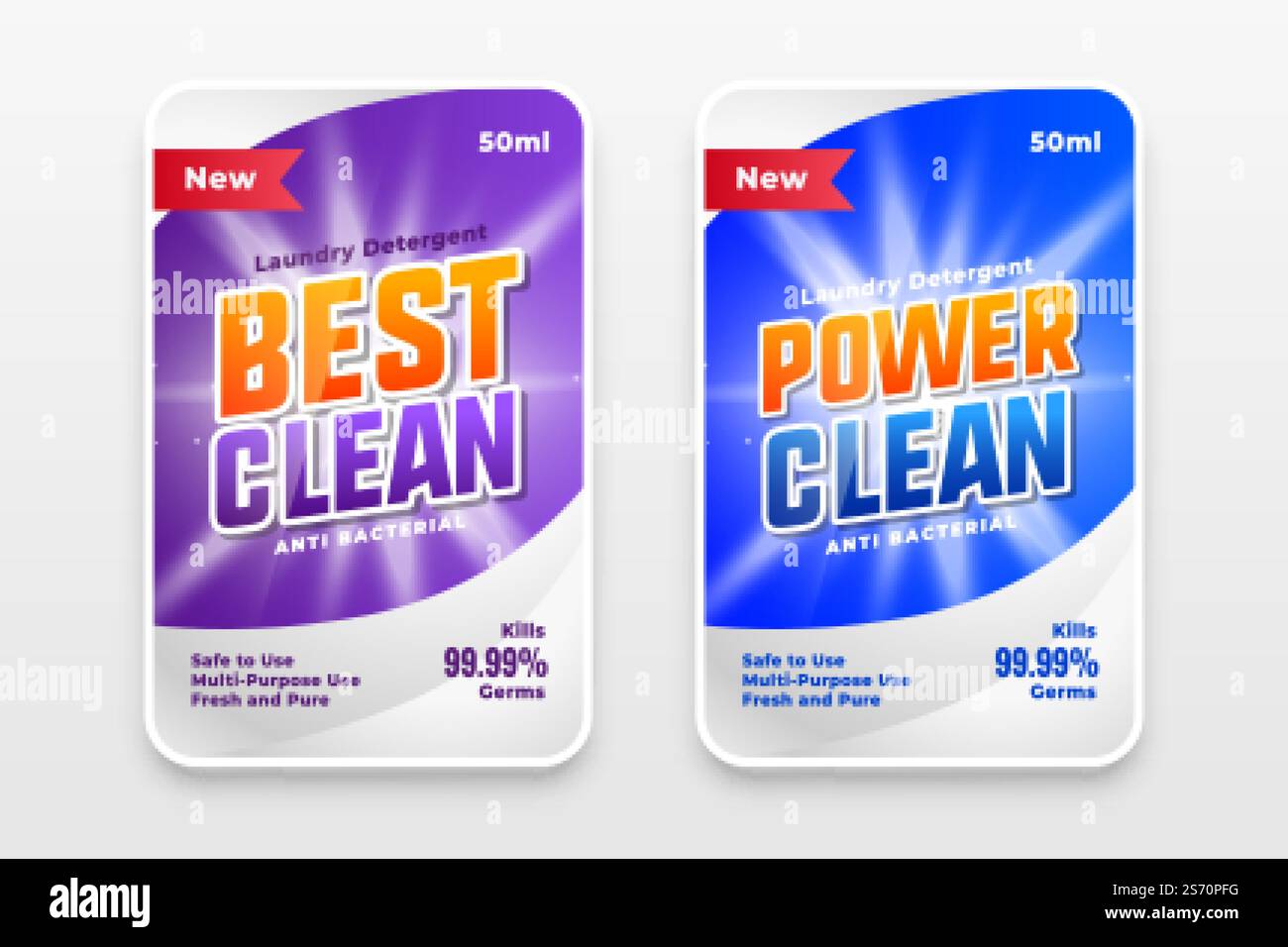 power wash and cleaner label template design Stock Vector Image & Art ...