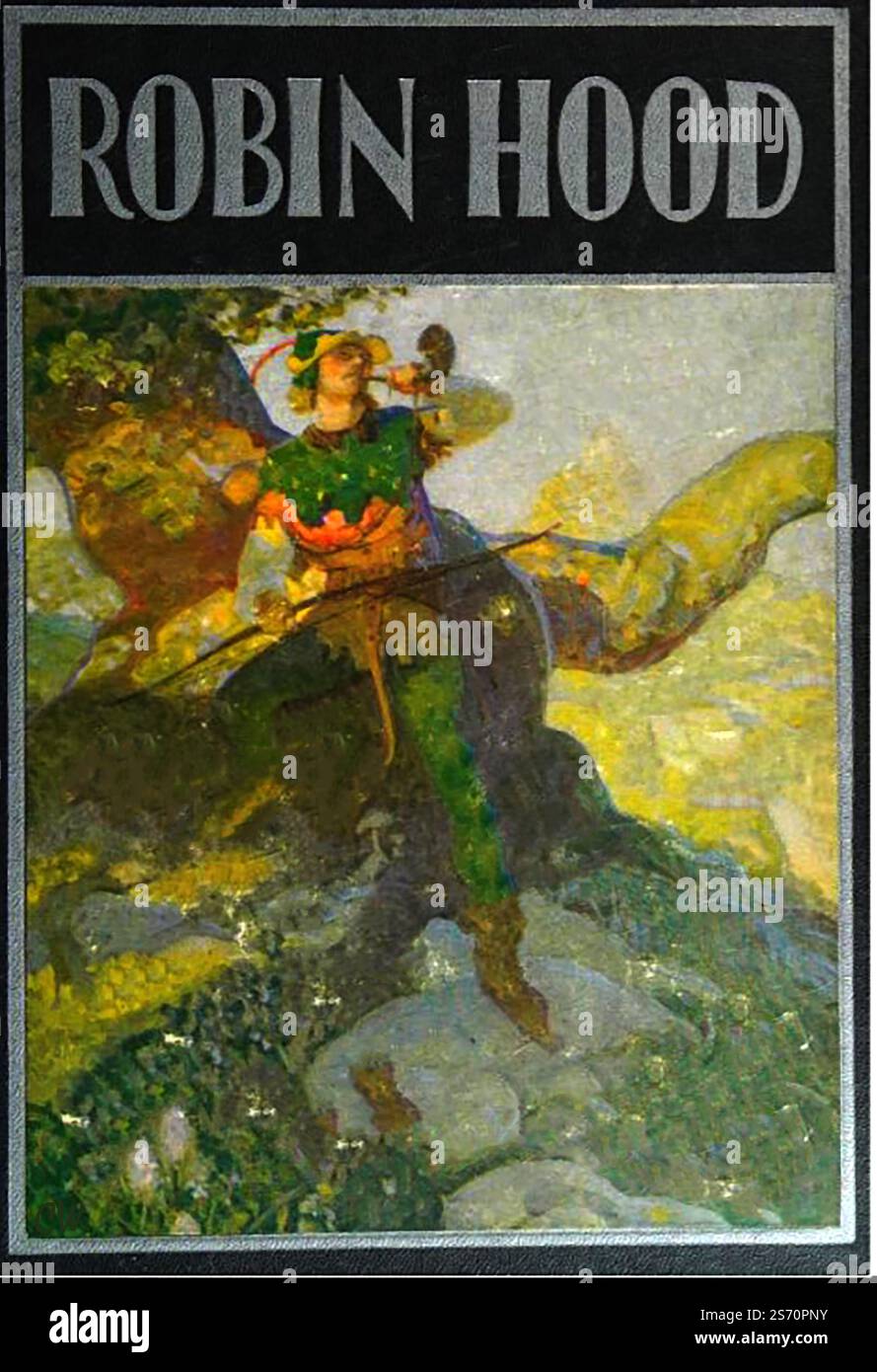 ROBIN HOOD - Depictions in literature. - Front cover of a book by Edith ...