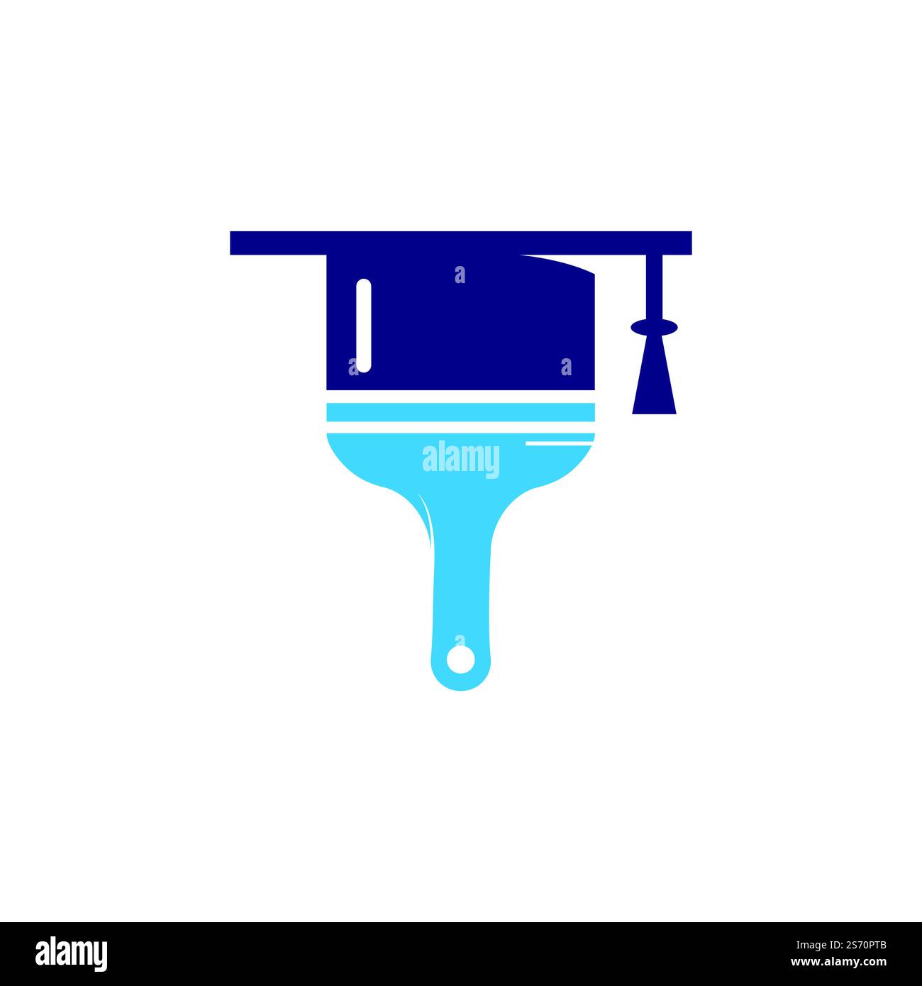 School paint vector logo design Stock Vector Image & Art - Alamy