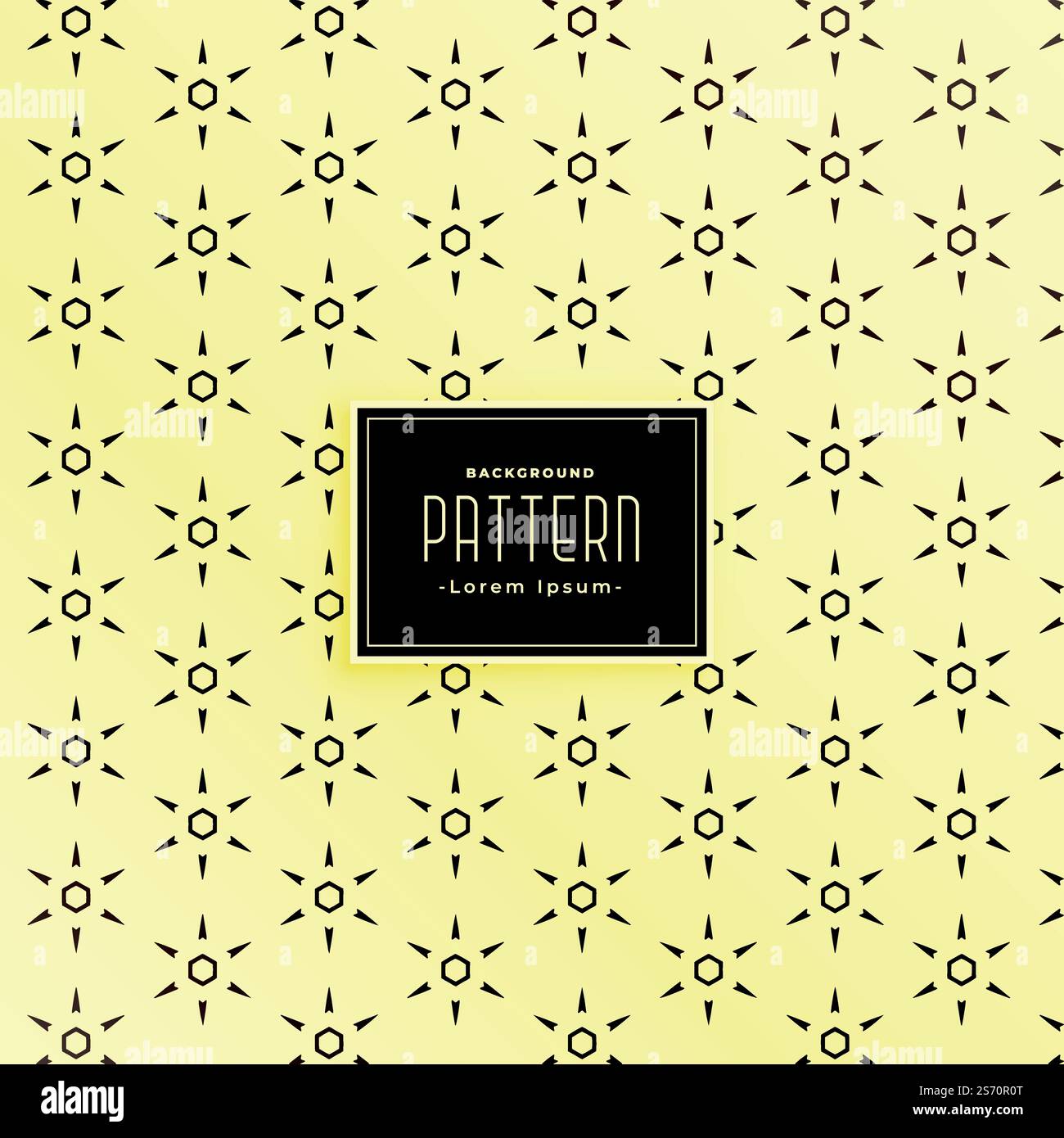 sun shape stylish pattern design background Stock Vector Image & Art ...