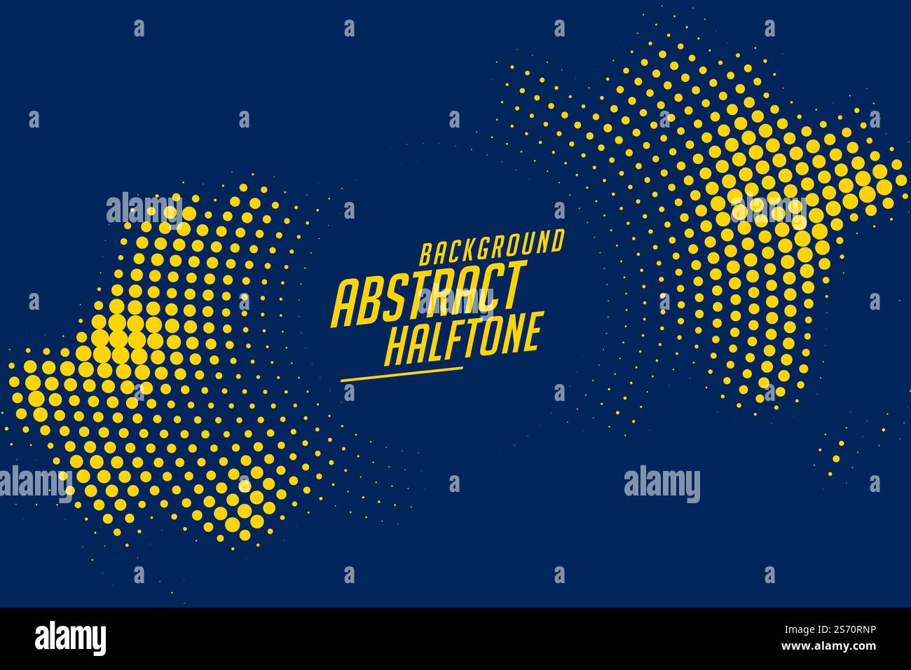 stylish halftone background in circular shape design Stock Vector Image ...