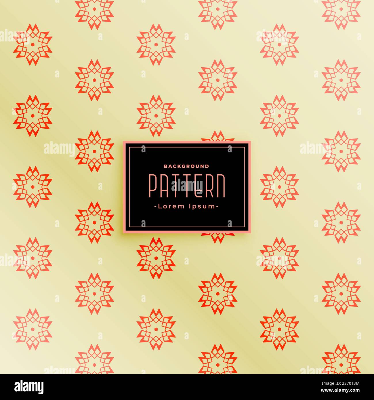 elegant indian flower style pattern background design Stock Vector ...