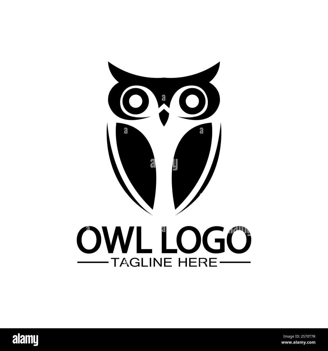 Owl logo vector template Stock Vector Image & Art - Alamy