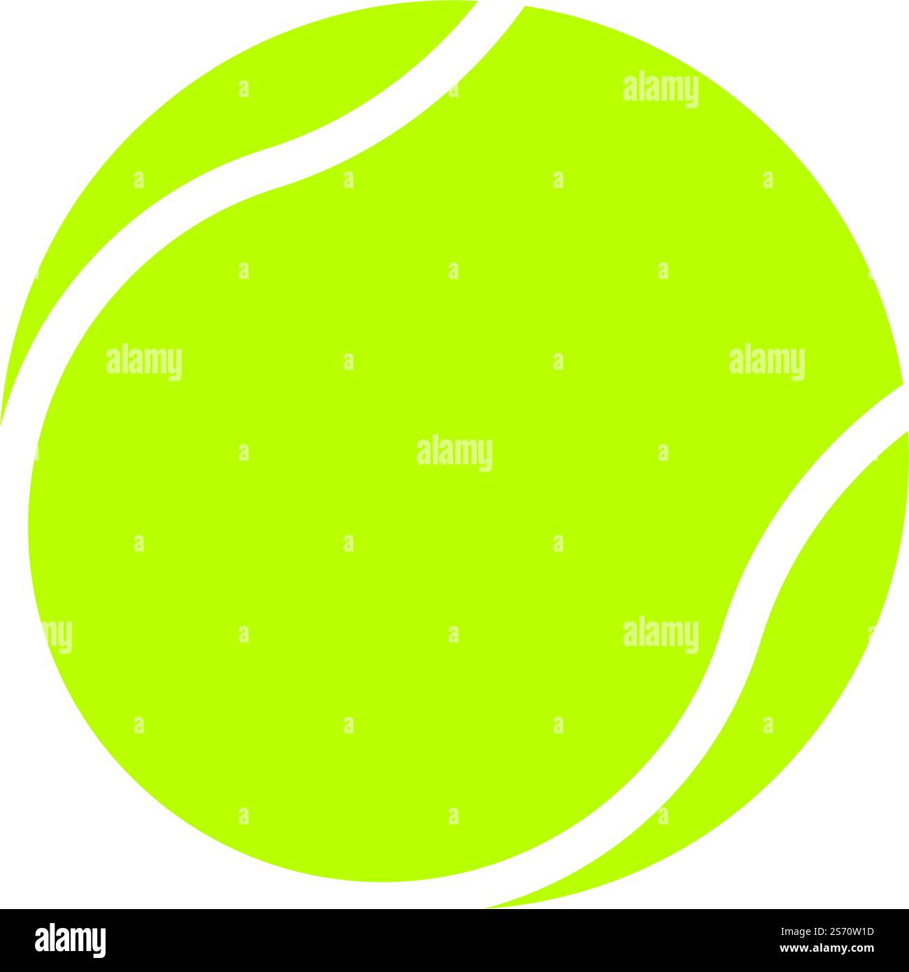 Tennis ball logo vector flat design template Stock Vector Image & Art ...