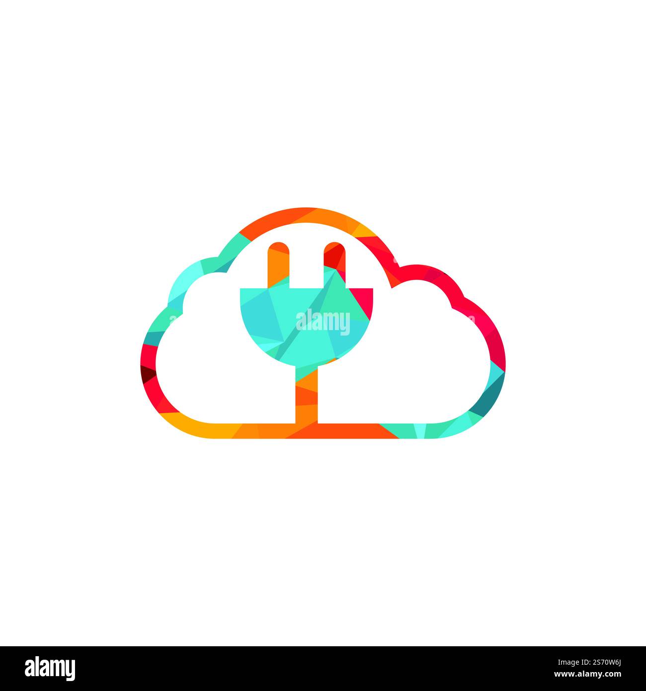 Electric power plug and cloud vector logo design. Power logo design ... Electric power plug and cloud vector logo design. Power logo design ...