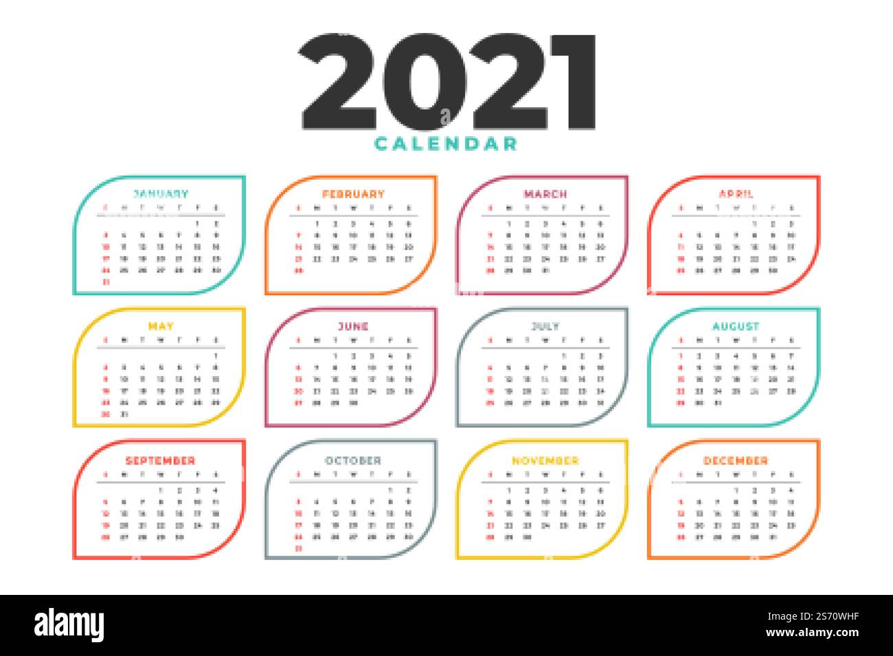 Clean 2021 new year Cut Out Stock Images & Pictures - Alamy