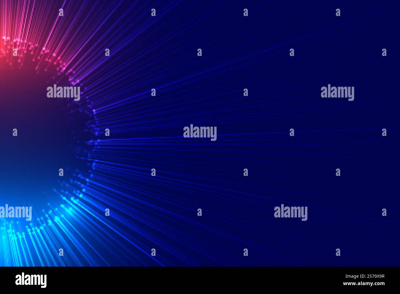 beam of lights bursting out technology background Stock Vector Image ...