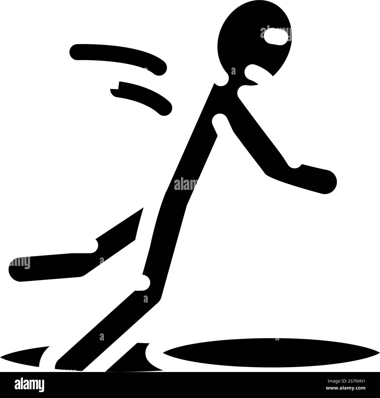 People falling accident Black and White Stock Photos & Images - Alamy