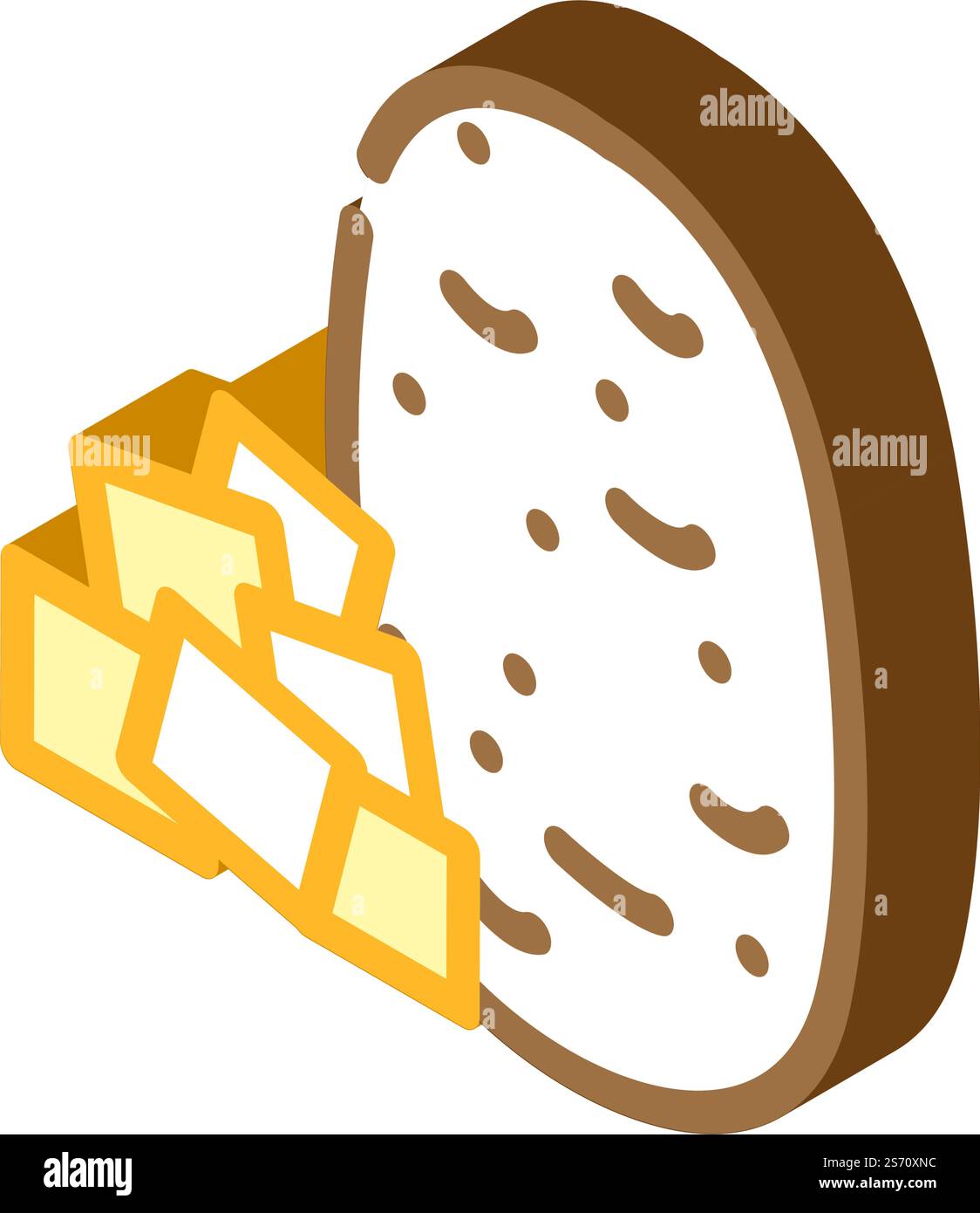 fresh potatoes isometric icon vector. fresh potatoes sign. isolated ...