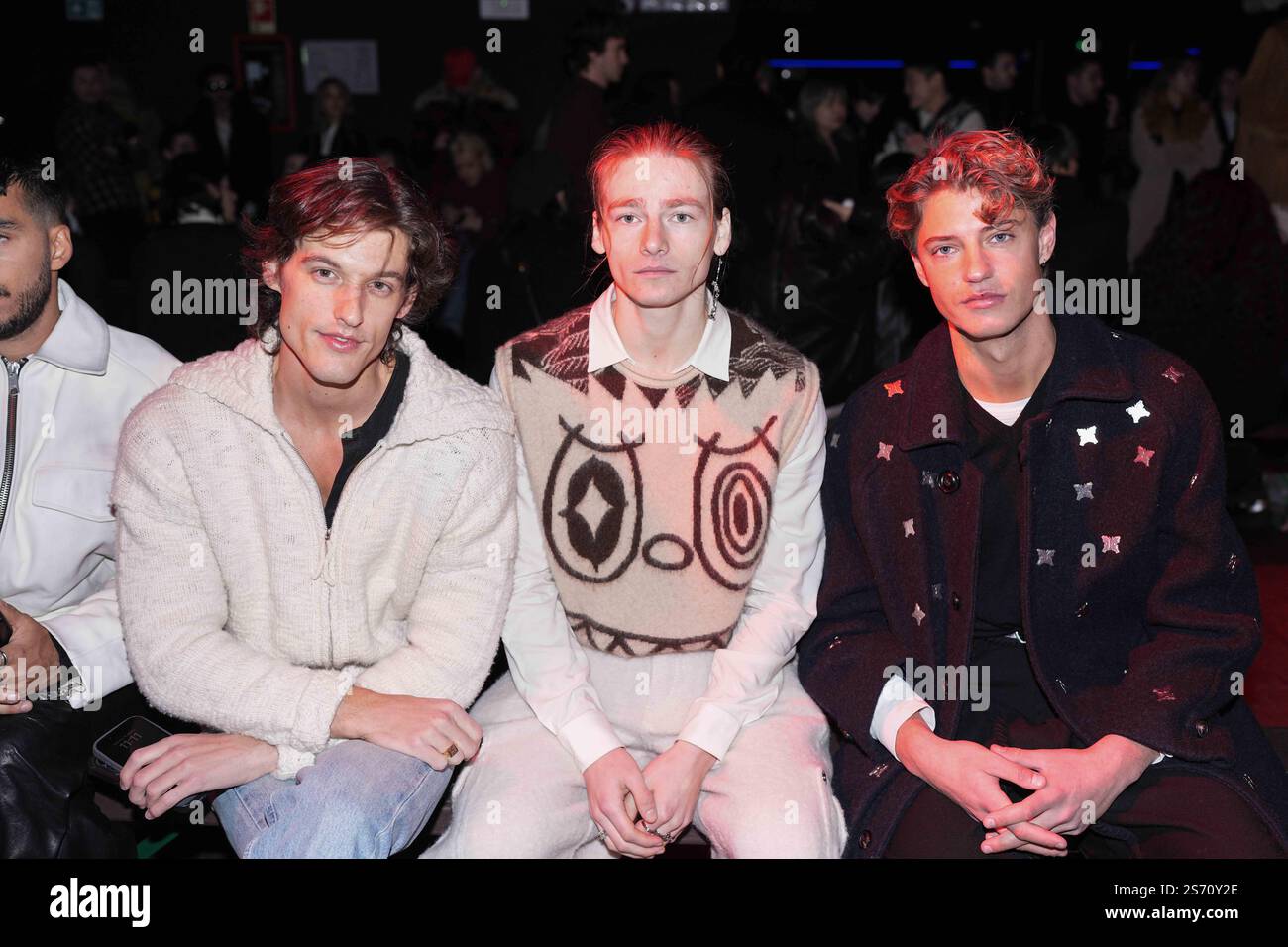 Milan, Italy. 18th Jan, 2025. Men's Fashion, Autumn Winter 2025/26 ...