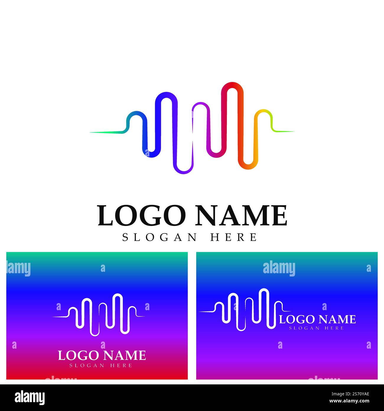 equalizer logo and symbol design Stock Vector Image & Art - Alamy