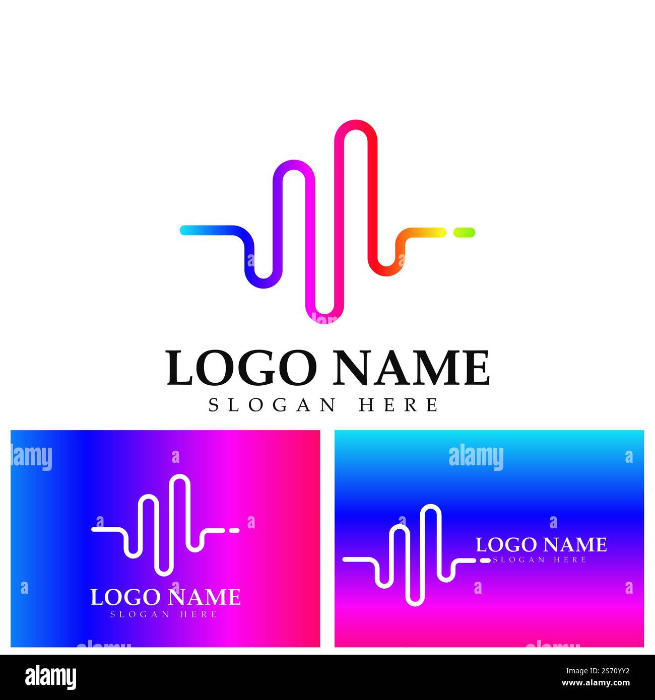 equalizer logo and symbol design Stock Vector Image & Art - Alamy