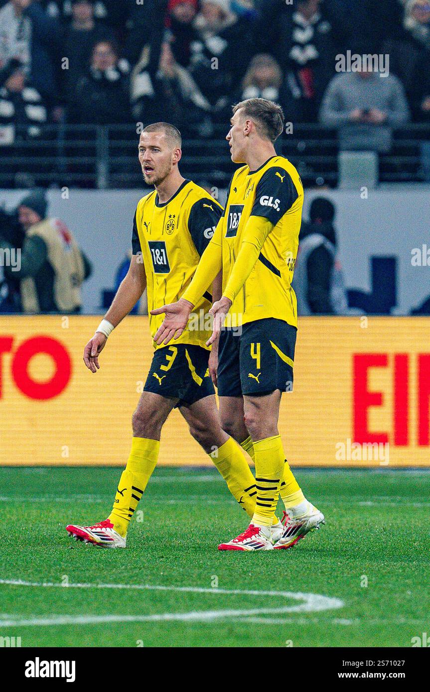 Frankfurt, Deutschland. 17th Jan, 2025. 17.01.2025, Eintracht Frankfurt vs. Borussia Dortmund, 1 ...