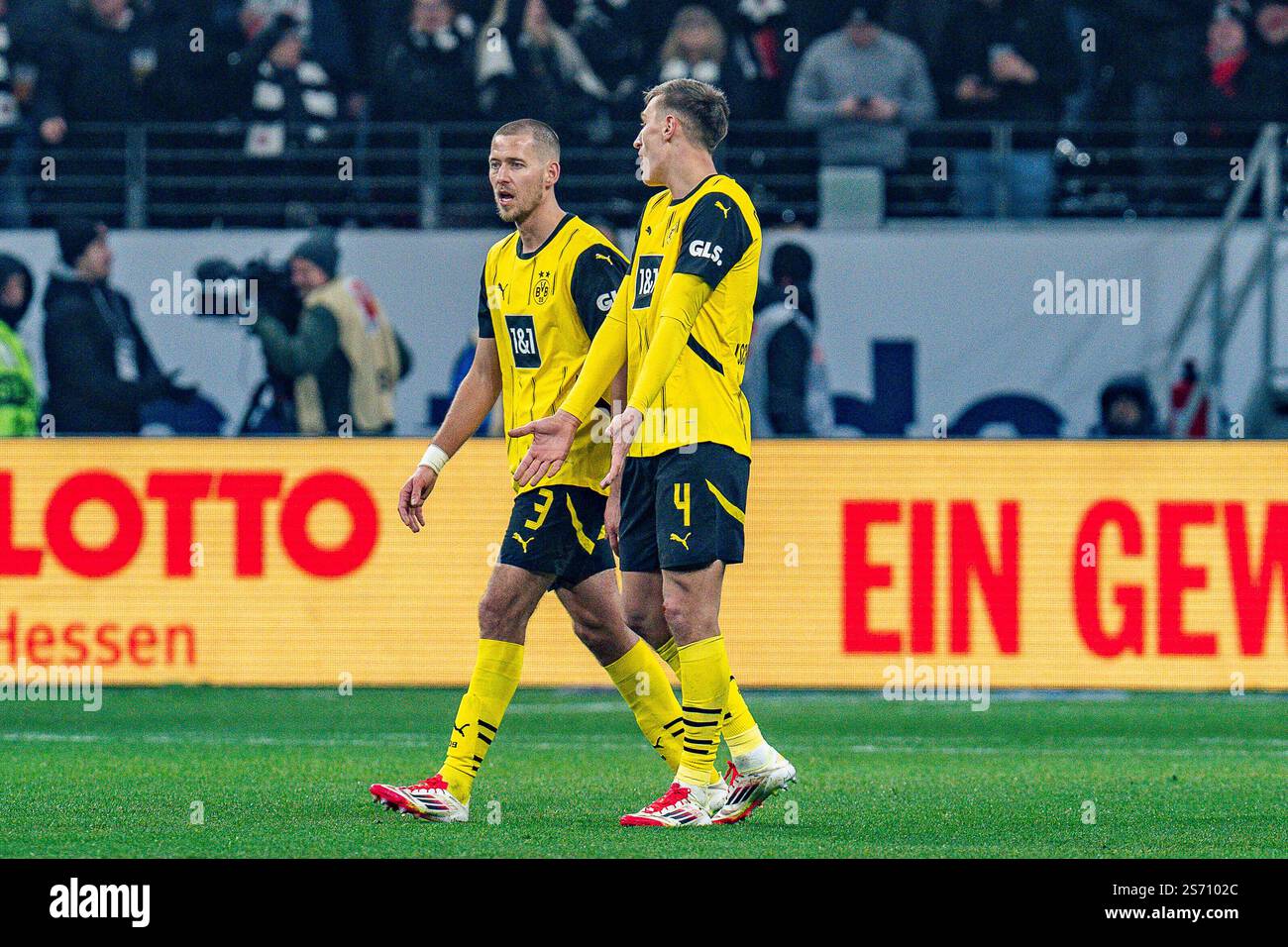 Frankfurt, Deutschland. 17th Jan, 2025. 17.01.2025, Eintracht Frankfurt vs. Borussia Dortmund, 1 ...