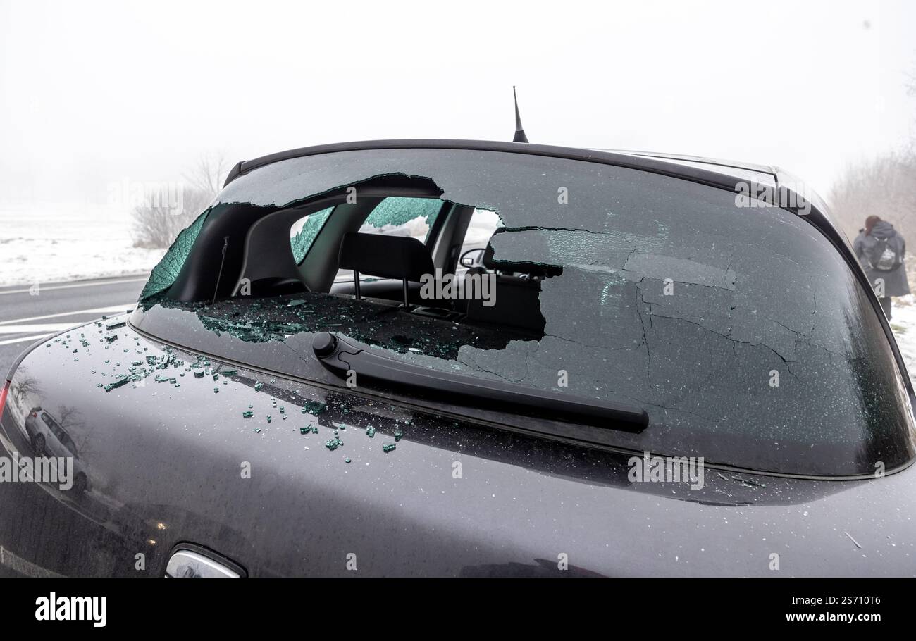 Libouchec, Czech Republic. 18th Jan, 2025. Pendlers, who work across ...