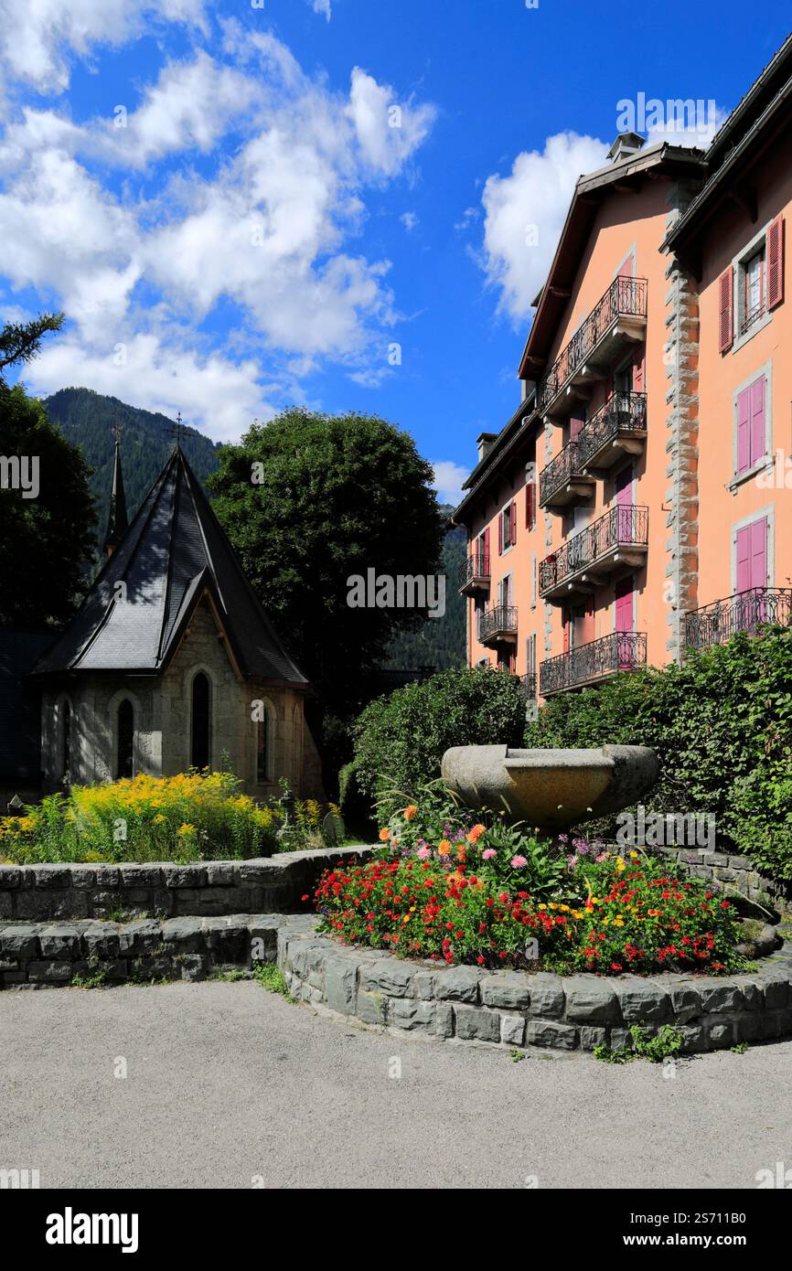 Arve mont blanc reformed church hi-res stock photography and images - Alamy