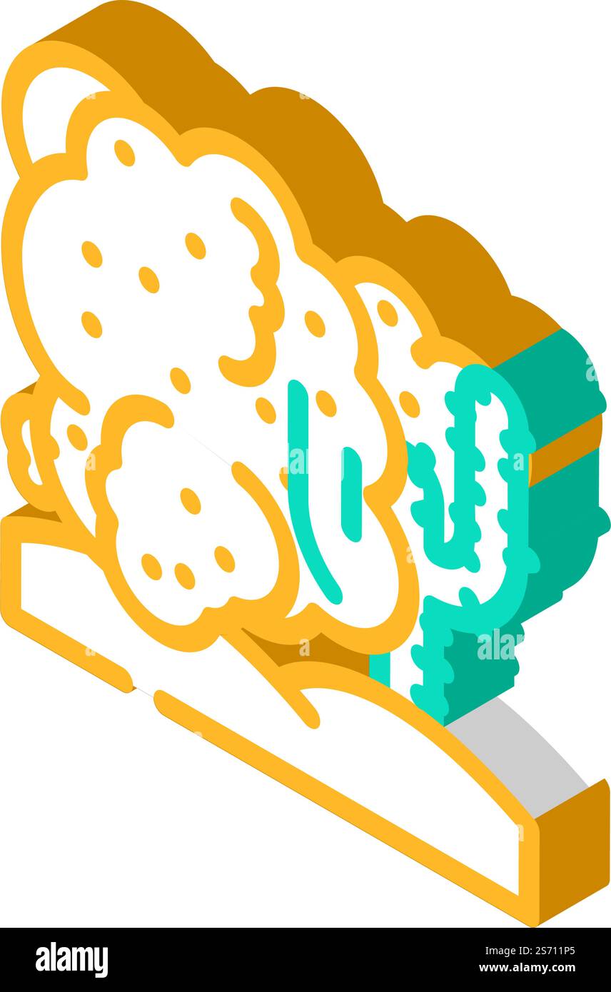 sandstorm weather isometric icon vector. sandstorm weather sign ...