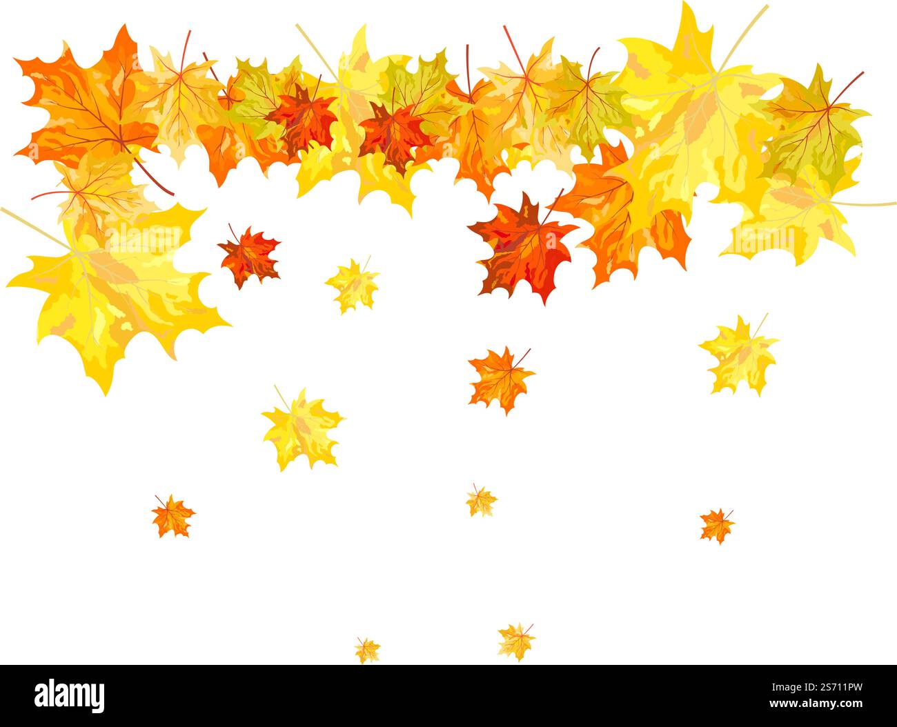 Autumn Element for creating great fall design. Vector illustration ...