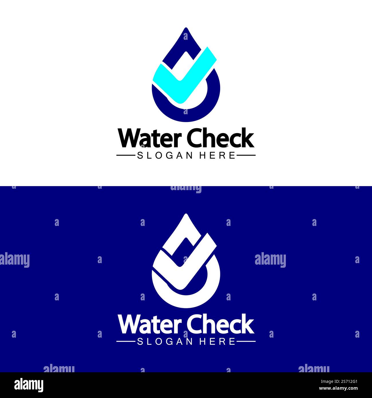 water drop check logo vector icon illustration Stock Vector Image & Art ...