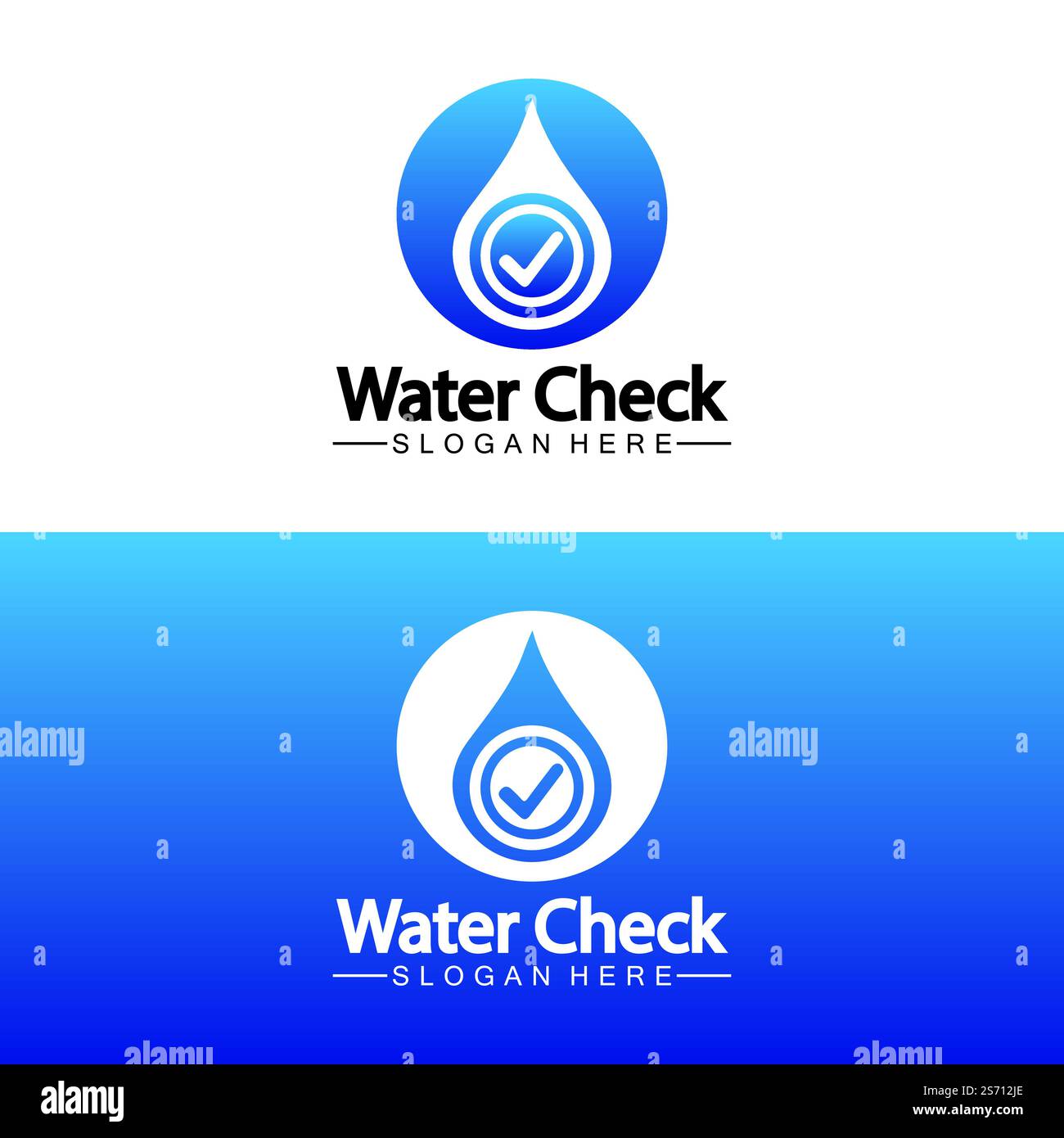 water drop check logo vector icon illustration Stock Vector Image & Art ...