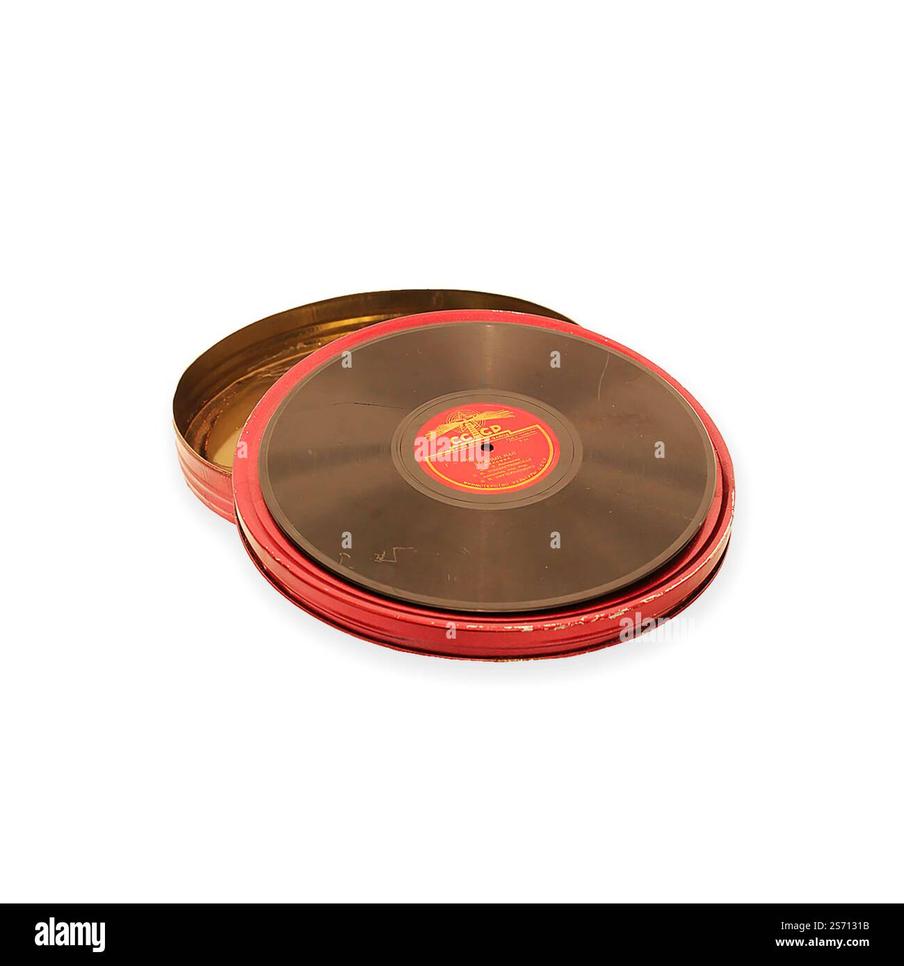 A Collection of Vintage Vinyl Records Safely Stored in a Beautiful Case ...