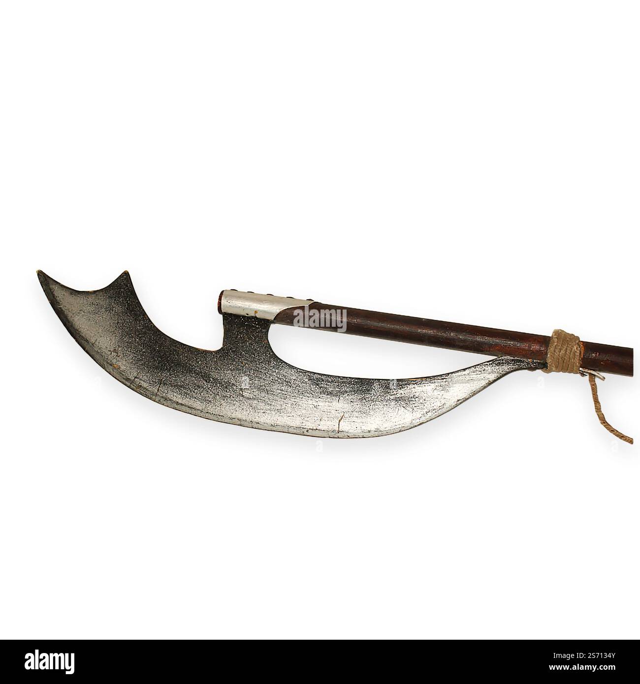 An exquisite and traditional polearm weapon featuring a uniquely ...