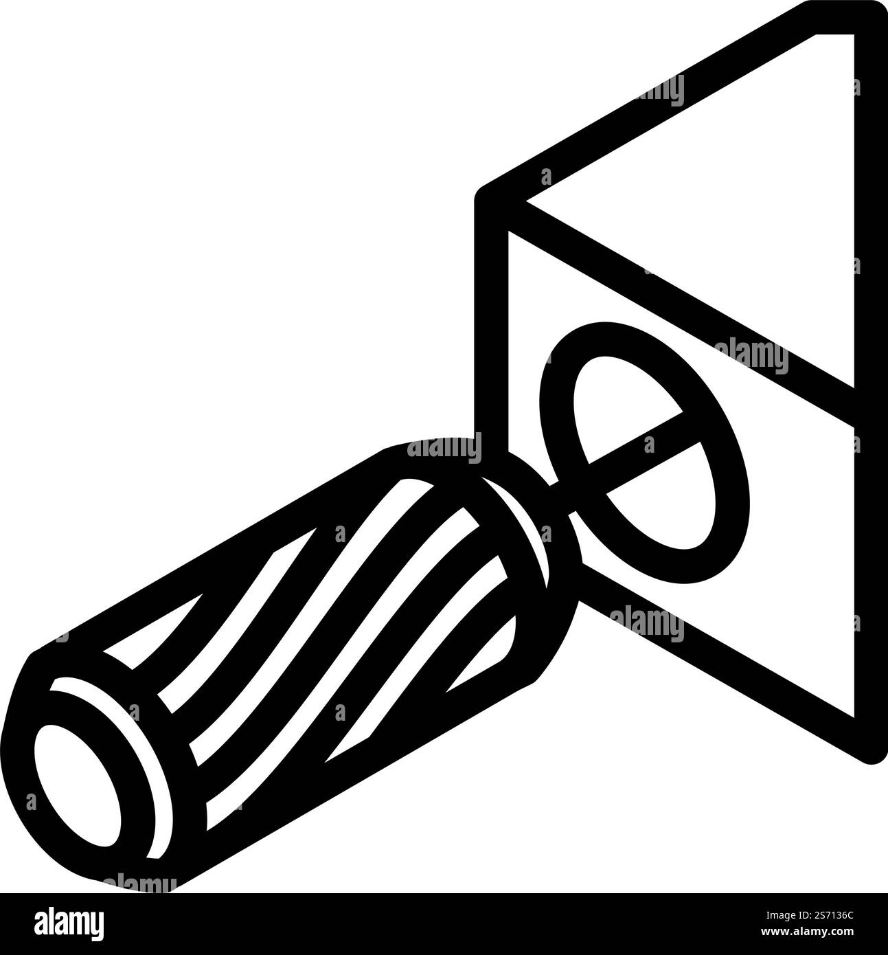 insert furniture dowel assembly furniture line icon vector. insert ...
