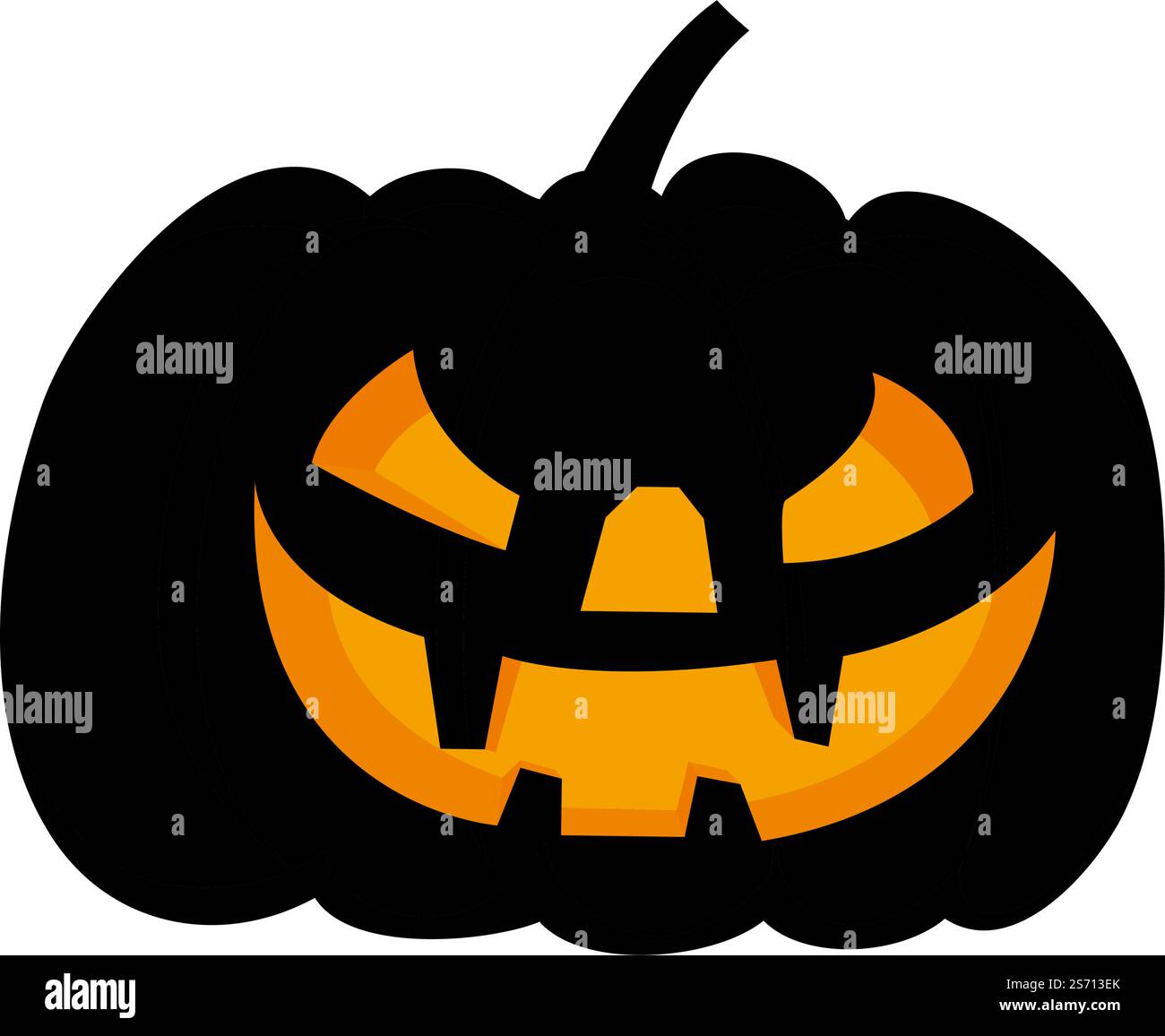 Happy halloween theme pumpkin element for making great design. Vector ...