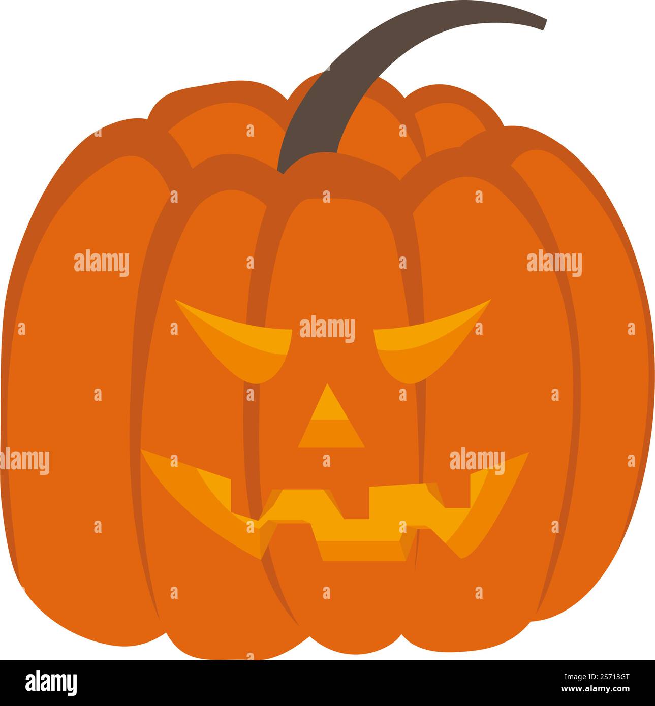 Happy halloween theme pumpkin element for making great design. Vector ...