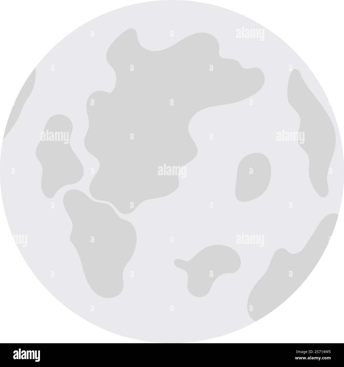 Happy Halloween theme moon element. Vector illustration Stock Vector ...