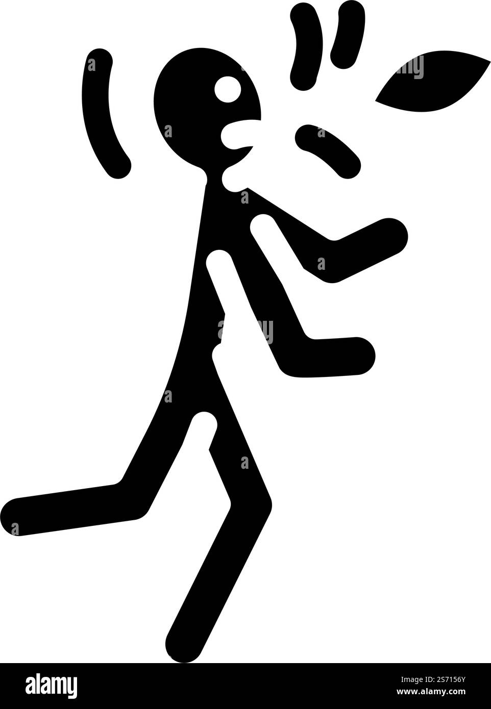 kick ball man accident glyph icon vector. kick ball man accident sign ...